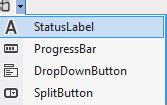 C StatusStrip StatusBar Text Not Visible Stack Overflow