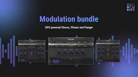 GPU Audio Modulation Processing By GPU Audio Free Chorus Flanger Phaser Reverb VST Plugin
