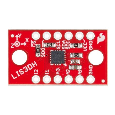 Sparkfun Triple Axis Accelerometer Breakout Lis3dh Sen 13963 Sparkfun