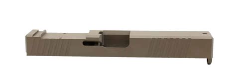 NRA Annual Meeting Special Coyote Tan Cerakoted RMR Cut Slide For Glock 17 Or 19 KM Tactical