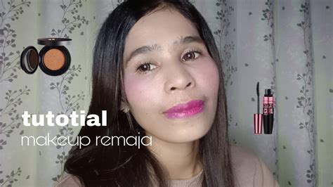 tutorial makeup simple buat remaja - YouTube