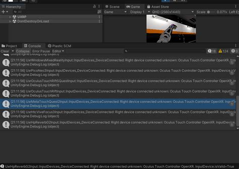 oculus quest 2 controllers not showing up · issue 18 · vrmada ultimatexr unity · github