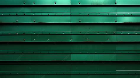 Industrial Texture In Rich Metallic Green Background Seamless Texture