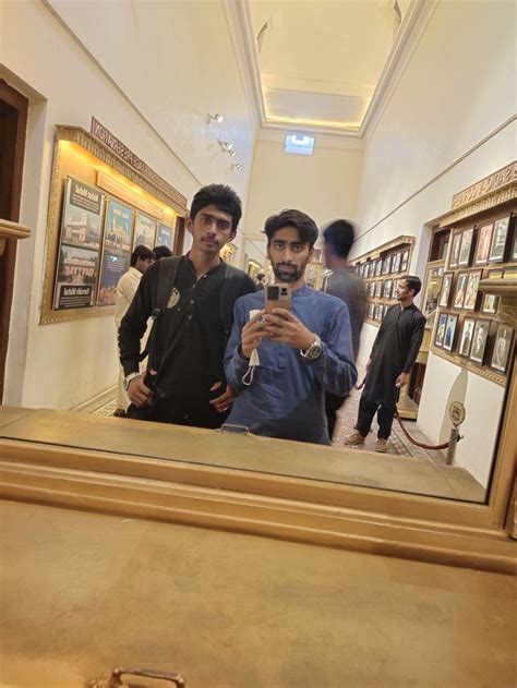 Adeel Amir Mirror Selfie Haseeb Shoukat Collegelife Friendship