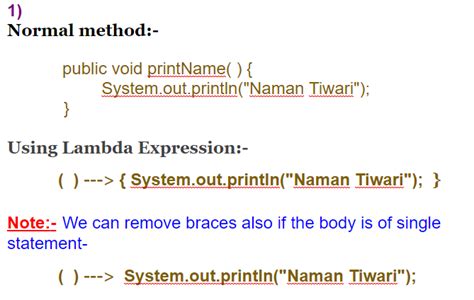 Lambda Expressions In Java