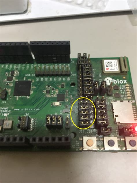 u blox nina w102 e plataformio debugging u blox nina w106 e