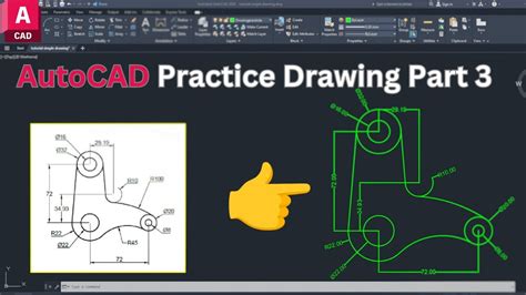 🎯 Perfect Your Cad Techniques Autocad Drawing Practice Part 3 💡 Youtube