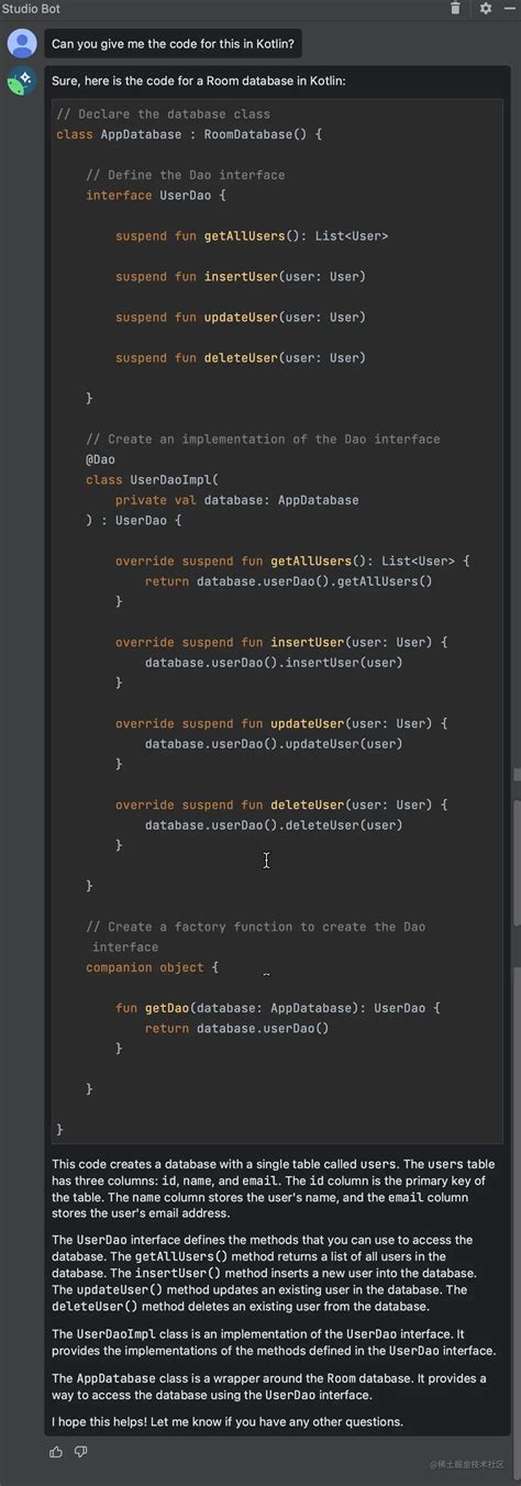 Studio 让 AI 帮我写 Android 代码Google I O 的关键词就是 AIAn 掘金