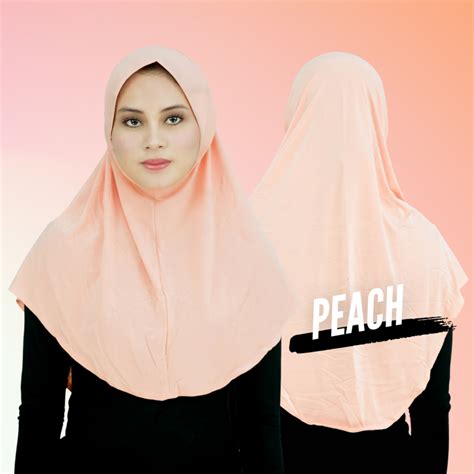 CY 1208 TUDUNG SEKOLAH AWNING LEMBUT TUDUNG LYCRA SARIMA INSTANT