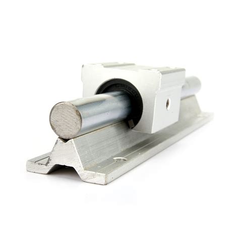 Linear Motion Ball Slide Units Series Sbr20 20mm Diameter Linear Guide Rail With Bearing Block
