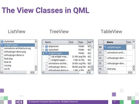 Basics Of Model View Qt Programming PPT