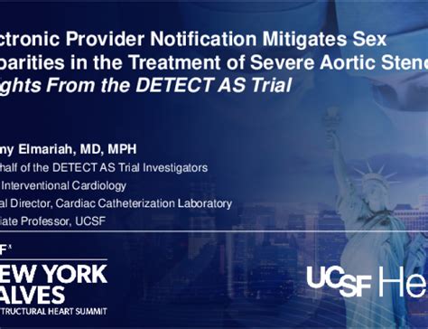 Electronic Provider Notification Mitigates Sex Disparities In The Treatment Of Severe Aortic