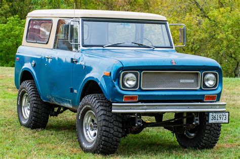 No Reserve 1970 International Harvester Scout 800a 4×4 3 Speed For