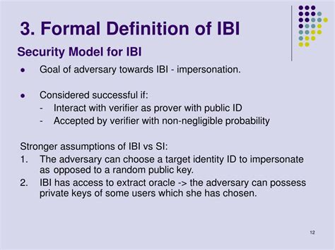 Ppt An Efficient And Provable Secure Identity Based Identification Scheme In The Standard