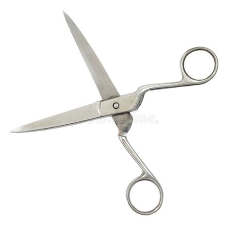 Closeup Of Open Scissors Stock Image Image Of Retro 132899127