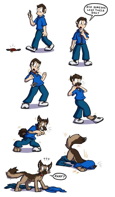 Dog Transformation Comic