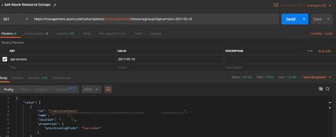 Azure Rest Api Create Bearer Token