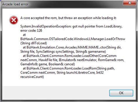 BizHawk Crashes When Loading An Archive Within An Archive Issue TASEmulators BizHawk