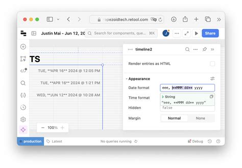 Markdown For Timeline Component 💬 Feature Requests Retool Forum
