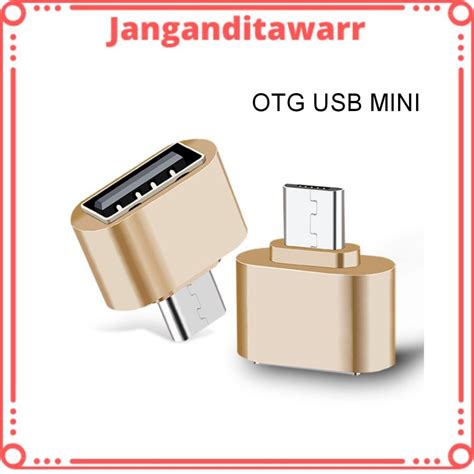 Jual Otg Mini Micro Usb And Otg Usb Mini Tipe C Shopee Indonesia