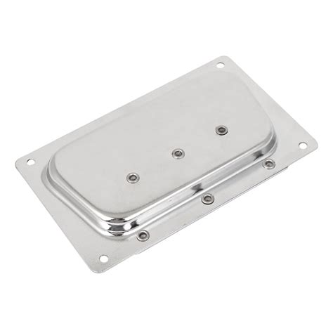 toolbox door drawer chest spring loaded metal pull handle grip 132x80mm