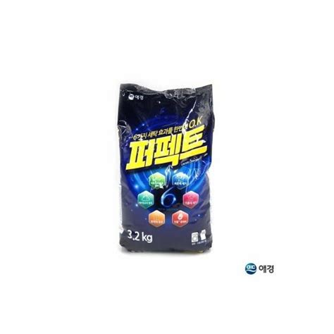 퍼펙트 토탈 솔루션 가루세제 32kg 리필 1ea 겸용 분말 세탁 일반 용품 티몬