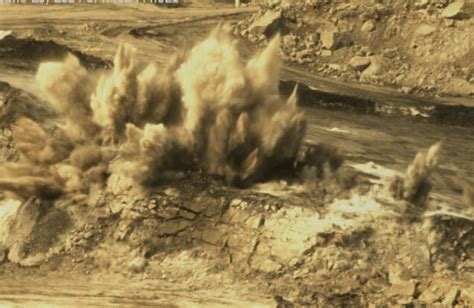 Performance Of Two Different Explosives Loaded In A Single Blast Download Scientific Diagram