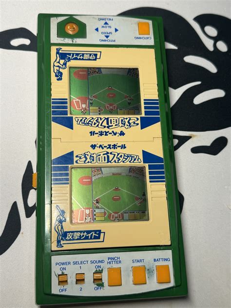 Bandai The Baseball Stadium Lsi Game Double Play Lcd Handheld Japan 1984 Album On Imgur