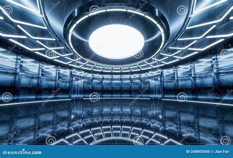 Sever Racks And Data Center Big Data And Cloud Computing Concept 3d Rendering Stock