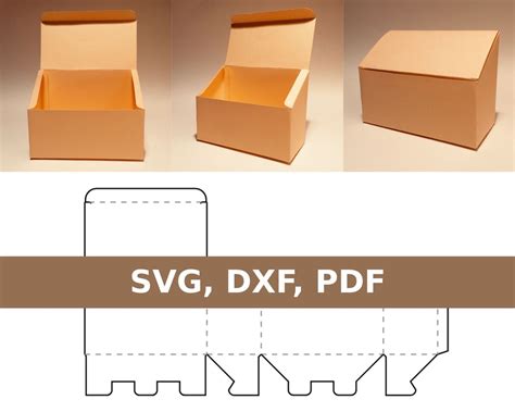 Bread Box Template Bread Bin Bread Container Bread Box Svg Svg Pdf