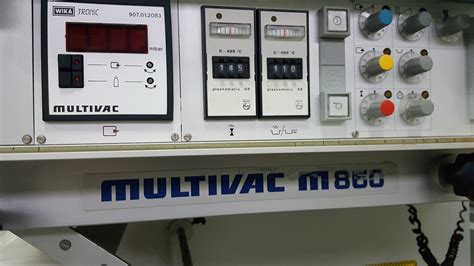 Machine's specifications - Multivac M860 Used machines - Exapro