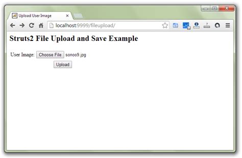 Struts 2 File Upload Example Online Tutorials Library List