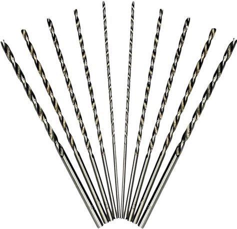 Allecto Plus Diamantboortjes Set Extra Lang 10 Stuks Houtboortjes 2