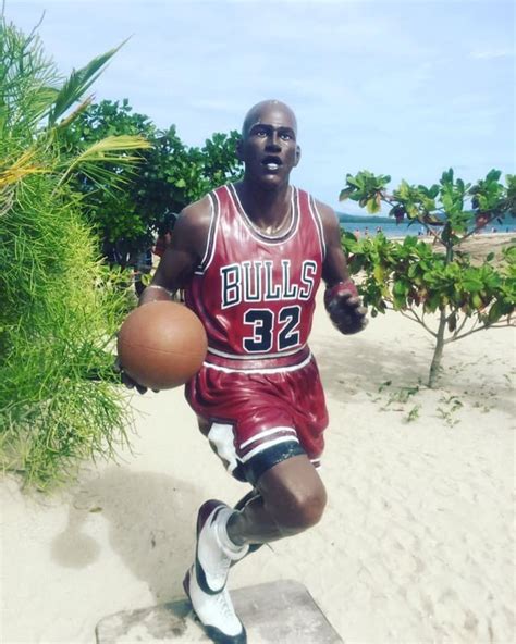 Michael Jordan Statue Shoes