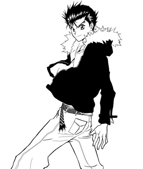 Yusuke Anime Aesthetic Anime Character Art