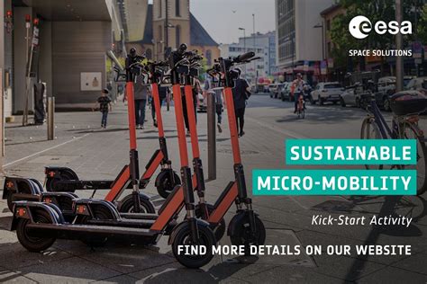 esa space solutions on linkedin esa esaspacesolutions micromobility