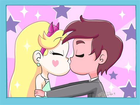 Starco Kiss By Glitteringcreations On Deviantart