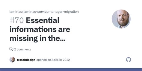 Essential Informations Are Missing In The Introduction · Issue 70 · Laminaslaminas