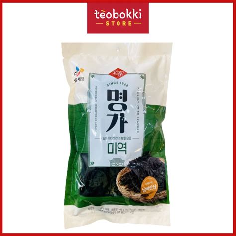 Rong Biển Nấu Canh Myeongga Cj Gói 45g Shopee Việt Nam
