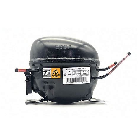 Motor Compressor 1 6 Hp Emr60clp Gás R600 Embraco 110v Karisfrio