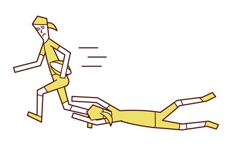 러닝 럭비 선수여성의 일러스트 무료 일러스트 소재집 Kukukeke