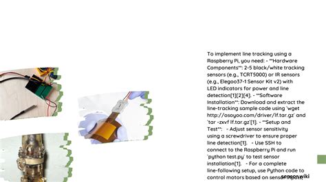 Line Tracking Sensor Raspberry Pi Complete Guide For Robotics And