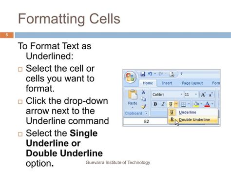 Lesson4 Formatting Text Ppt