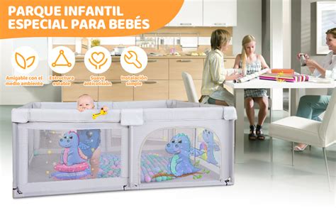 Corral Para Bebé Juego De Parque Infantil Corral Para Bebés Y Niños