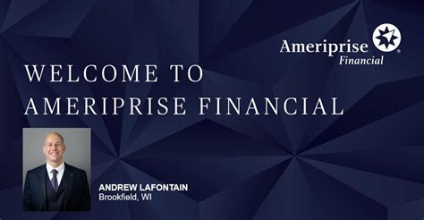 Robert Schauer Cfp® On Linkedin Im Pleased To Announce Andrew Lafontain Has Joined Ameriprise