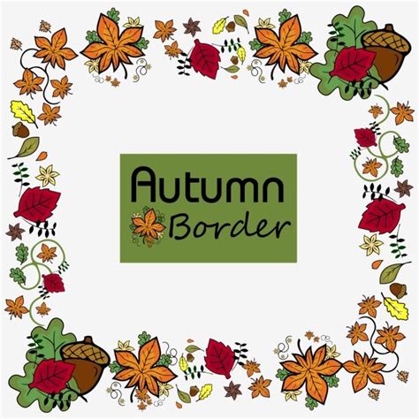 가을 나뭇잎 테두리 Png 가을 잎 PNG 일러스트 및 벡터 에 대한 무료 다운로드 Pngtree Autumn leaves Leaf border Fall