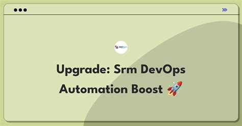 Srm Technologies Devops Efficiency Product Improvement Case Nextsprints