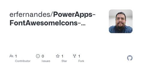 Github Erfernandespowerapps Fontawesomeicons Component