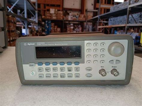 Agilent 33220A 20MHz Function Arbitrary Waveform Generator Sierra Auction Management Inc