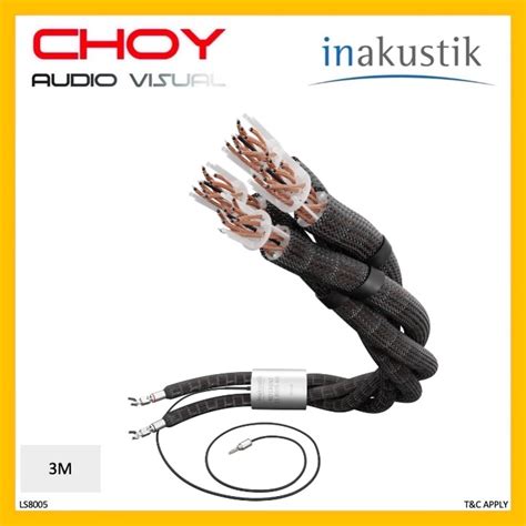 Inakustik Reference LS Air Spade Speaker Cable M Choy Audio Visual